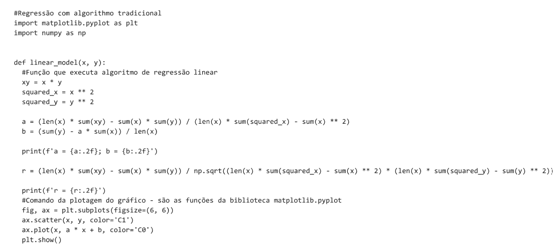 Química Programada - Regressão Linear e tratamento de dados em Python